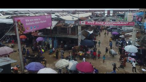 Aerial Drone View Of Onitsha Main Market Youtube