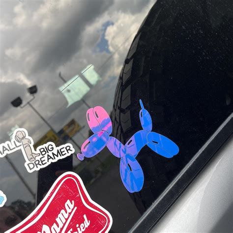 Holographic Seashell Car Decals Mirror Notebook Laptop Decor Hard