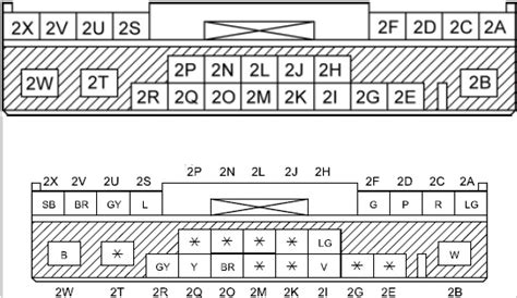 Mazda 3 Head Unit Display Tuner And Amplifier Connectors Pinout