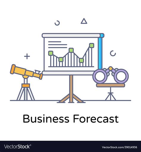 Business Forecast Royalty Free Vector Image Vectorstock
