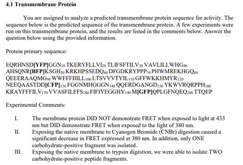 A Draw A Hydropathy Plot Using All The Data Provided And Be Sure Course Hero