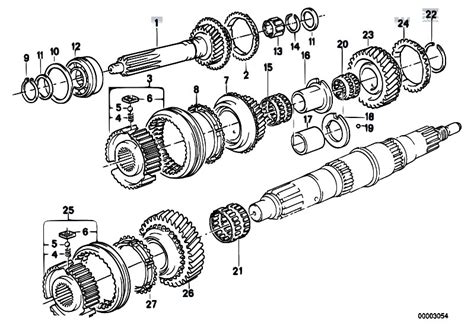 Original Parts For E21 318i M10 Sedan Manual Transmission Getrag 240