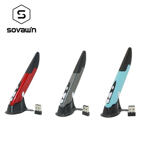 Sale Mini Wireless Optical Pen Mouse 24g 1600 Dpi 4 Buttons Pencil Usb