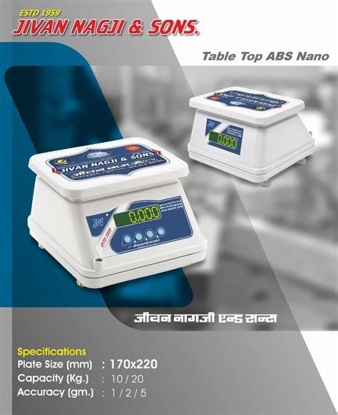 Abs Table Top Scales At ₹ 1300 Piece Table Top Scales In Mumbai Id 2849754128988