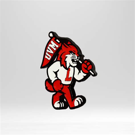 Pin Logo Linces Con Bandera Uvm Store