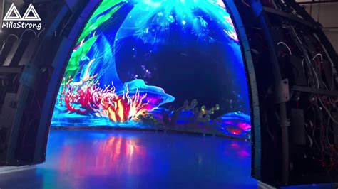 Milestrong Linkedin‘de Immersive Led Dome Screen