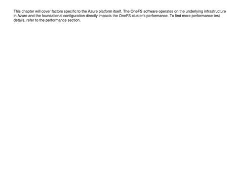 azure infrastructure considerations introduction to dell powerscale