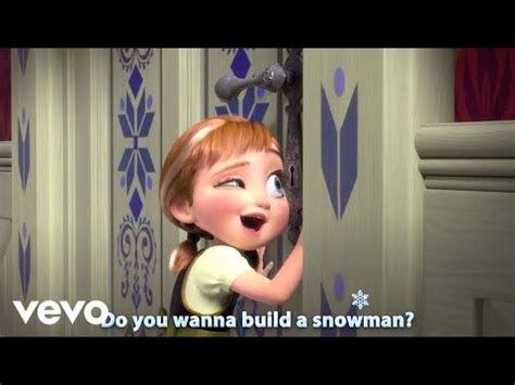 Verbs Frozen Lets Build A Snowman Do You Want To Build A Snowman