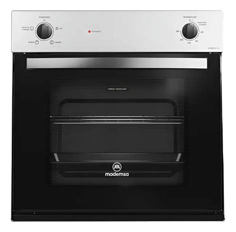 Horno Empotrable Eléctrico Mademsa 66l M Spazio 110a Negro Cuotas Sin