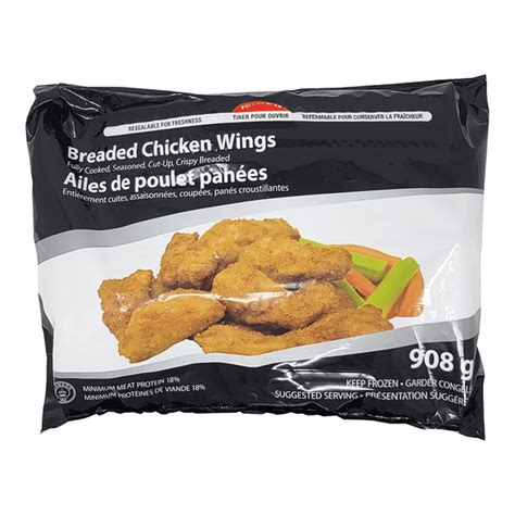 Breaded Frozen Chicken Wings 908 G Delivery Or Pickup Near Me Instacart