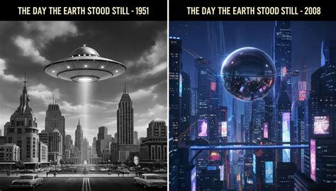 The Day The Earth Stood Still 1951 Original Vs 2008 Remake