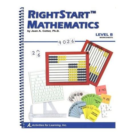 Rightstart Mathematics Level B Worksheets 1st Edition Right Start