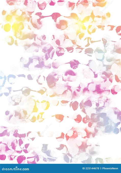Hand Drawn Dynamic Splatter Concept In Shabby Grunge Style Abstract