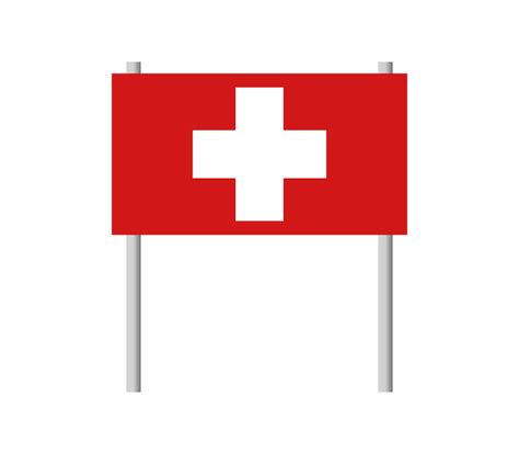 Premium Vector Swiss Flag