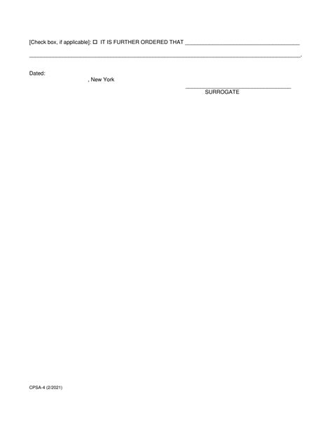 Form Cpsa 4 Fill Out Sign Online And Download Printable Pdf New
