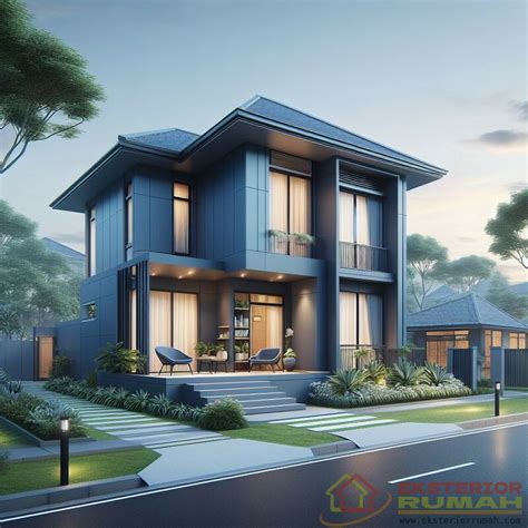 Cat Warna Rumah Yang Bagus Dan Cerah 2024 Eksterior Rumah