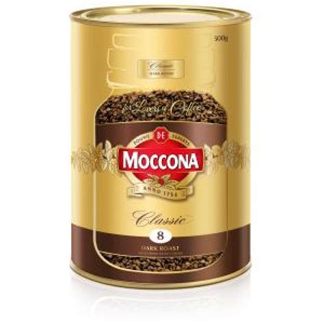 Moccona Classic Dark Roast Instant Coffee 500g Tin