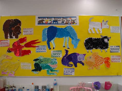 Pin By Becky Glover On Kindi Displays Book Wall Art Brown Bear