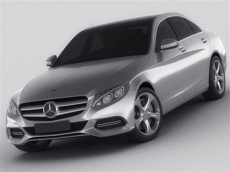3d Mercedes C Class Model