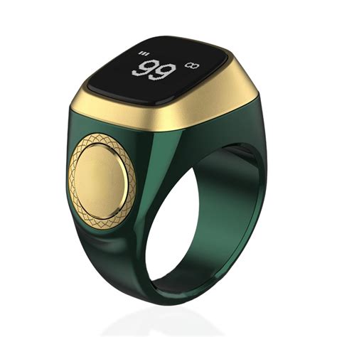 Digital Pedometer Ring Usb Rechargeable Step Counter