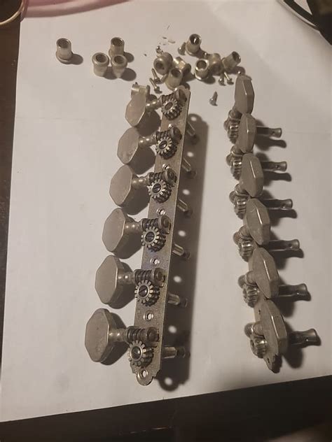 Van Ghent 12 String Tuner Set 50s 60s Nickel Reverb