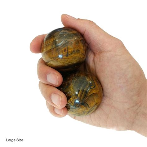 Tiger Eye Baoding Balls