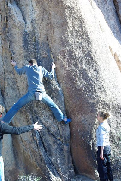 Jake Climbing In The Crack Alley Photo Meredith Doeksen