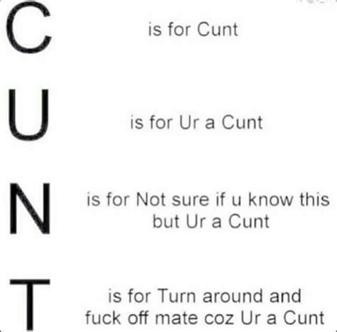 Cunts Everywhere Meme By Dyingdexter Memedroid