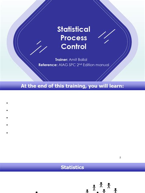 Statistical Process Control Training Pdf Standard Deviation Mode