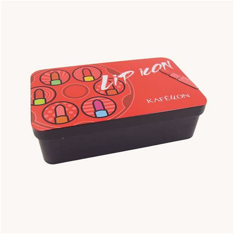 Custom Small Metal Box Packaging For Cosmetic Storage