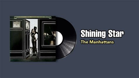 Shining Star The Manhattans 1980 Youtube