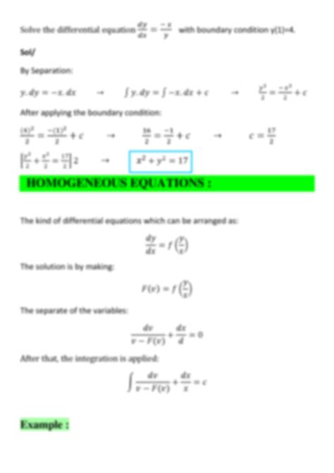 Solution Numerical Analysis Differential Equation Studypool Solution Numerical Analysis Differential Equation Studypool