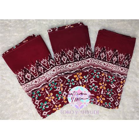 Jual Kain Cinde Merah Bahan Cinde Merah 2m Meter Shopee Indonesia