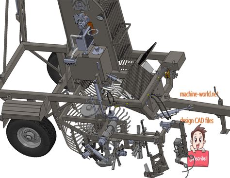 🧞‍♂️ Industrial 3d Model Sugar Beet Harvester・ 3d File For ・cults