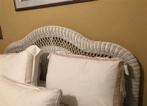 Vintage White Wicker Headboard For Sale In Myrtle Beach Sc Offerup