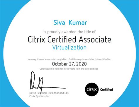 Citrix Virtualization Certification Upskilling Sivakumar Murukan 18 Comments