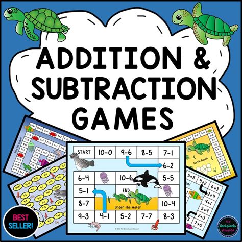 Addition And Subtraction Games To 10 Made By Teachers