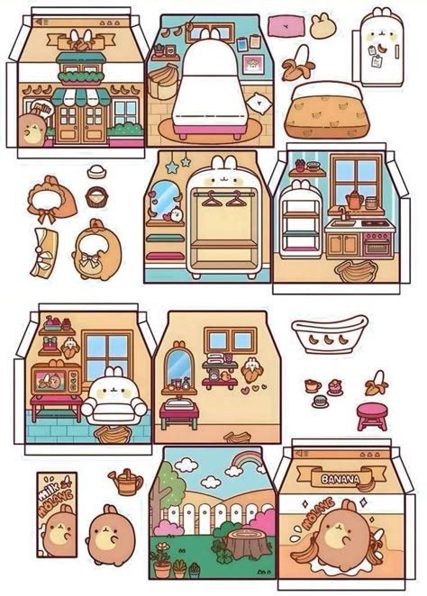 Toca Boca Paper House Printable
