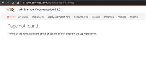 Broken Link For Apim 410 Overview Documentation · Issue 5624 · Wso2docs Apim · Github