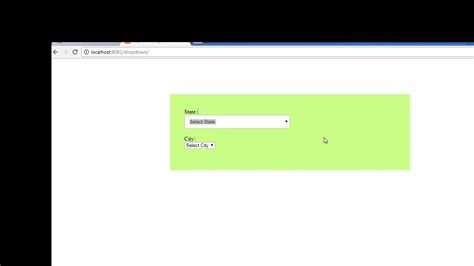 Dependent Multiple Dropdown In Php English Version Youtube