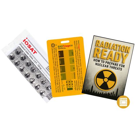 Radiation Kit Potassium Iodide Personal Detector And Ebook