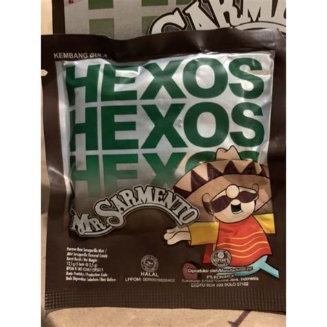 Jual Permen Hexos Mr Sarmento 1 Sachet Isi 5 Butir Shopee Indonesia