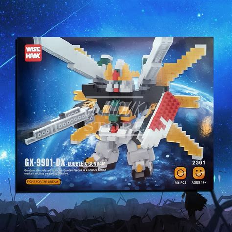 Jual Nano Block Gundam Gx 9901 Dx Double X Gundam Wise Shopee Indonesia