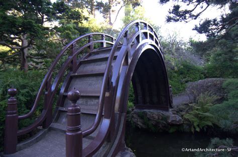 The Drum Bridge At The Japanese Tea Garden Public Art And