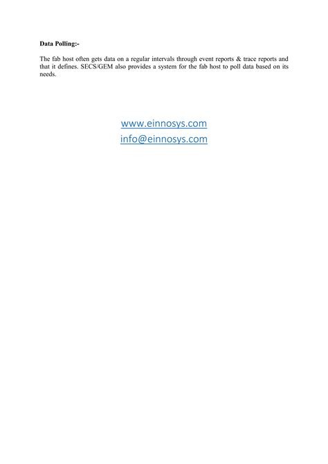 Secs Gem Data Items Pdf Databases Computer Software And Applications