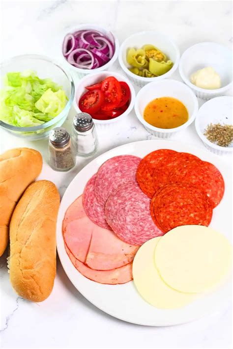 Chopped Italian Sub Sandwiches • Now Cook This