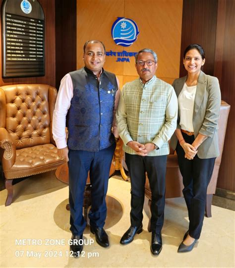 Rajnish Jaiswal On Linkedin Fantastic Meeting With Shri Unmesh Wagh Chairman Jawaharlal Nehru