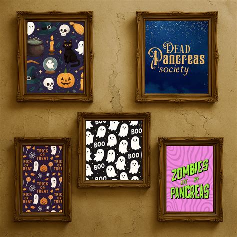 Dexcom G6 Sensor Overlay Plasters Halloween Edition Diabetic