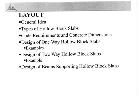 SOLUTION Hollow Blocks Slabs Studypool
