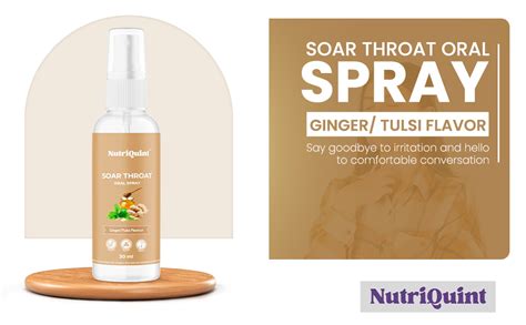 Buy Nutriquint Curcumin Soar Throat And Cough Relief Spray With Ginger